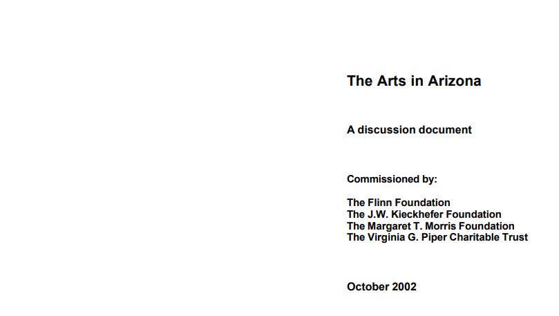 The Arts in Arizona Report | Virginia Piper